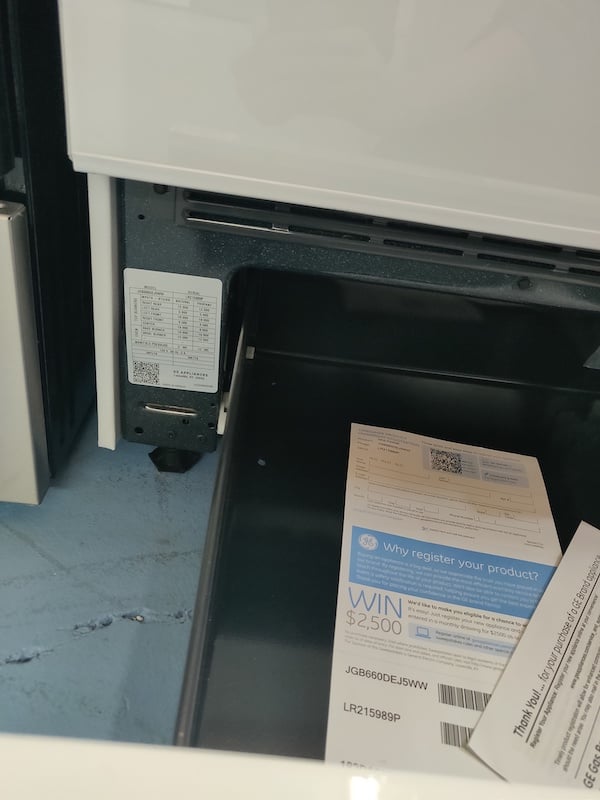 Where to Find Serial Numbers/Model Tags on Appliances