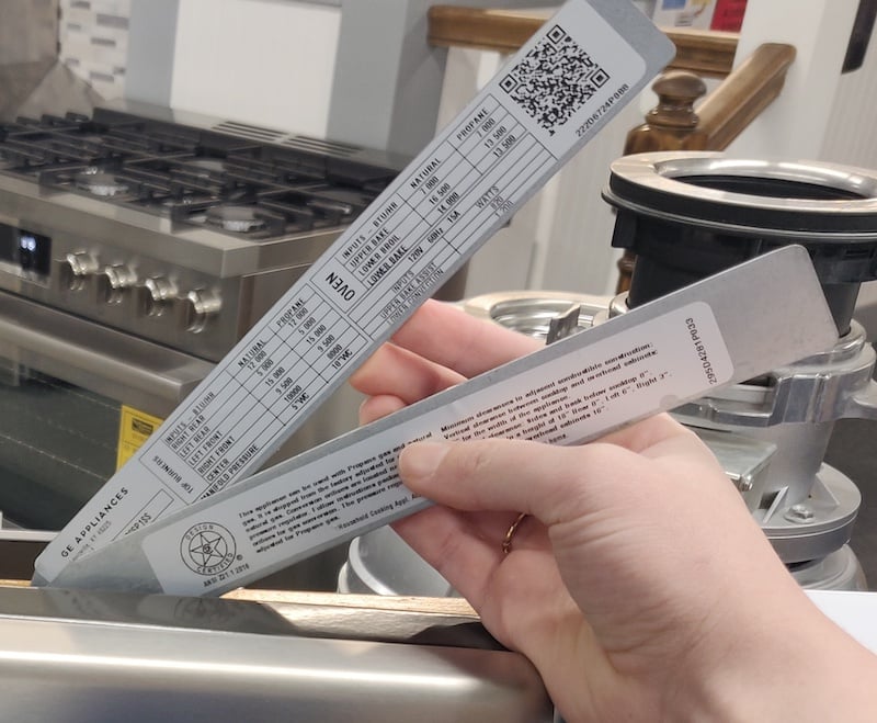 Where to Find Serial Numbers/Model Tags on Appliances