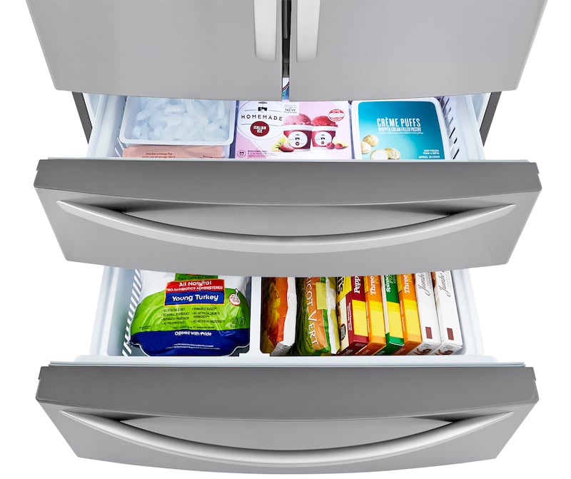 Refrigerator with Drawers - Designs, Reviews, & Pricing